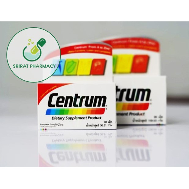 Centrum +Beta-Carotene Lutein Lycopene ขนาด 30 เม็ด | Shopee Thailand