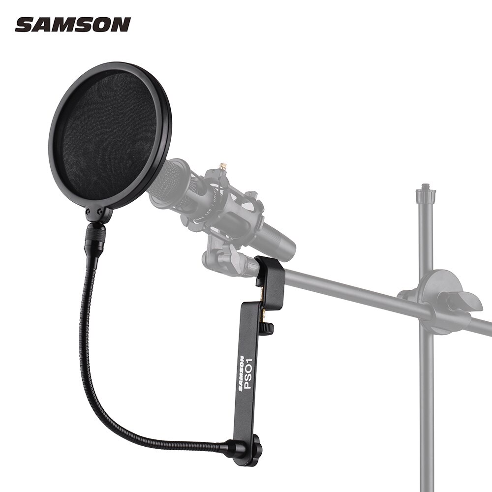 ตัวกันลม SAMSON PS01 Pop Filter สำหรับ ไมค์โครโฟน เพื่อการบันทึกเสียง ...
