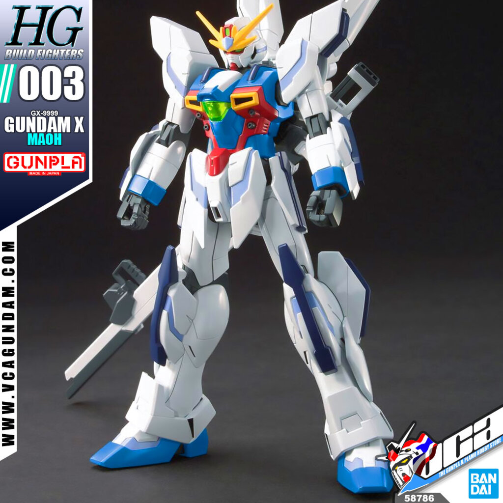BANDAI GUNPLA HIGH GRADE HG 1/144 GUNDAM X MAOH โมเดล กันดั้ม กันพลา VCA GUNDAM | Shopee Thailand