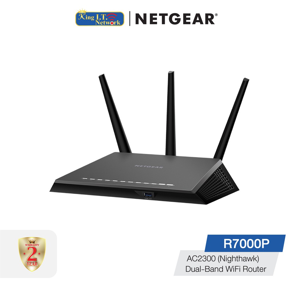 NETGEAR (R7000P) AC2300 Smart WiFi Dual-Band Router | Shopee Thailand