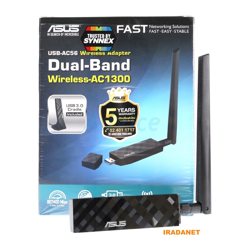 USB wifi Asus ac1200 Mbps(USB-AC56) | Shopee Thailand