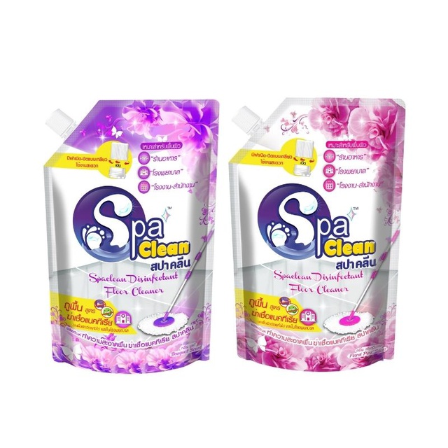 SPACLEAN สปาคลีนถูพื้น-ฆ่าเชื้อแบคทีเรีย 2000มล. (เลือกกลิ่นได้) | Shopee Thailand