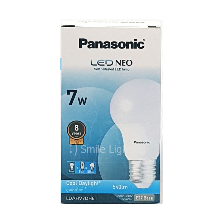 Panasonic หลอดไฟ LED Bulb E27 รุ่น NEO 7W | Shopee Thailand