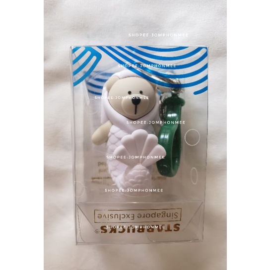 พวงกุญแจ 2020 Starbucks Singapore Exclusive Merlion Bearista Keychain ...