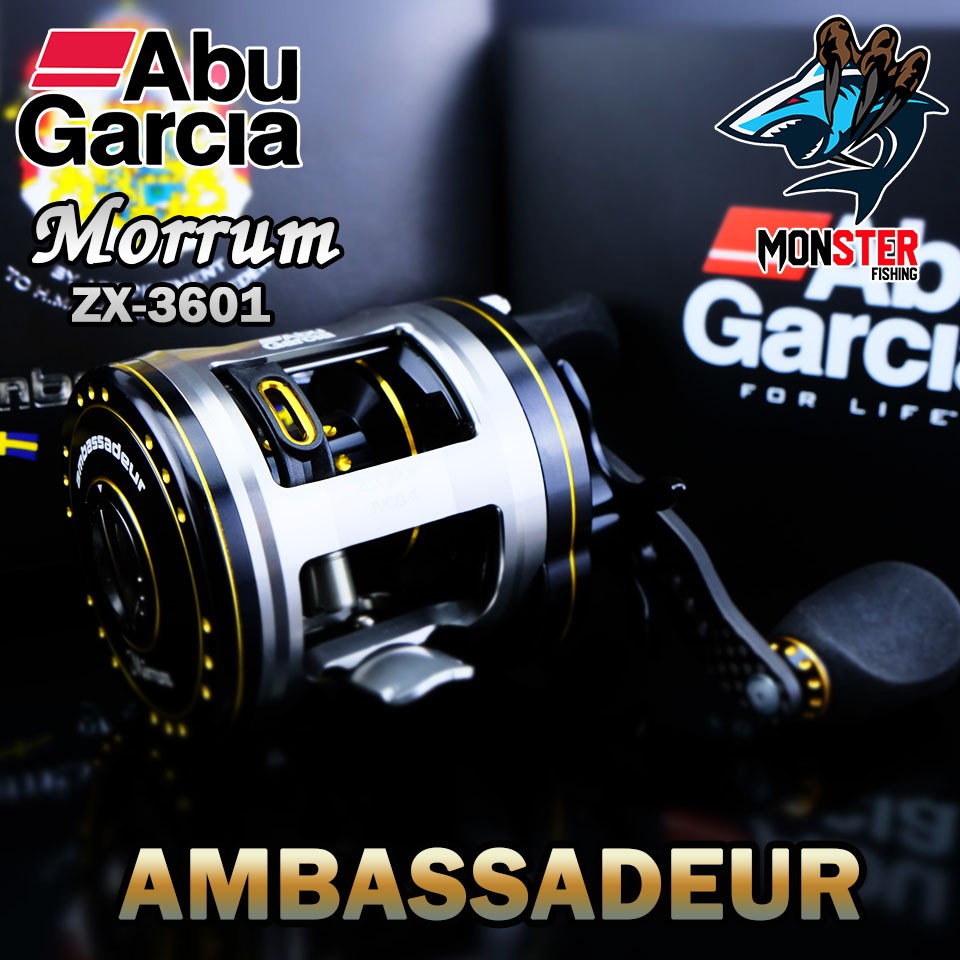 รอกตกปลา อาบูการ์เซีย มอรั่ม ABU GARCIA AMBASSADEUR MORRUM ZX-3600/3601 (มีทั้งหมุนขวาและหมุน ...