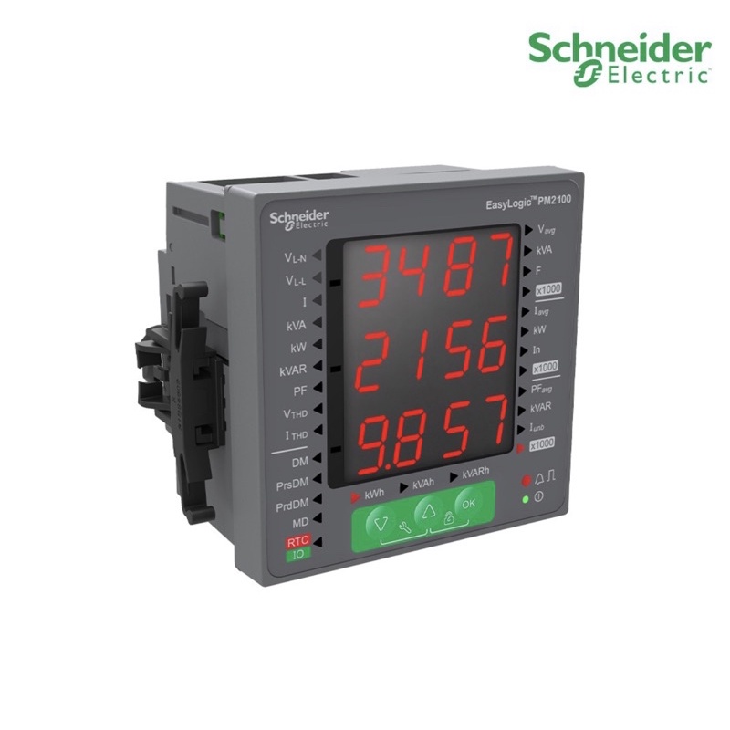 Schneider Digital Power Meter พาเวอร์มิเตอร์ รุ่น PM2130 และ PM2230 ...