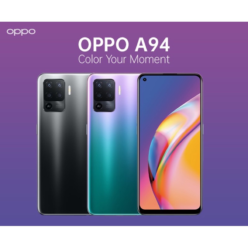 [New] OPPO A94 (8+128) โทรศัพท์มือถือ กล้องหลัง 48 ล้านพิกเซล หน้าจอ 6. ...