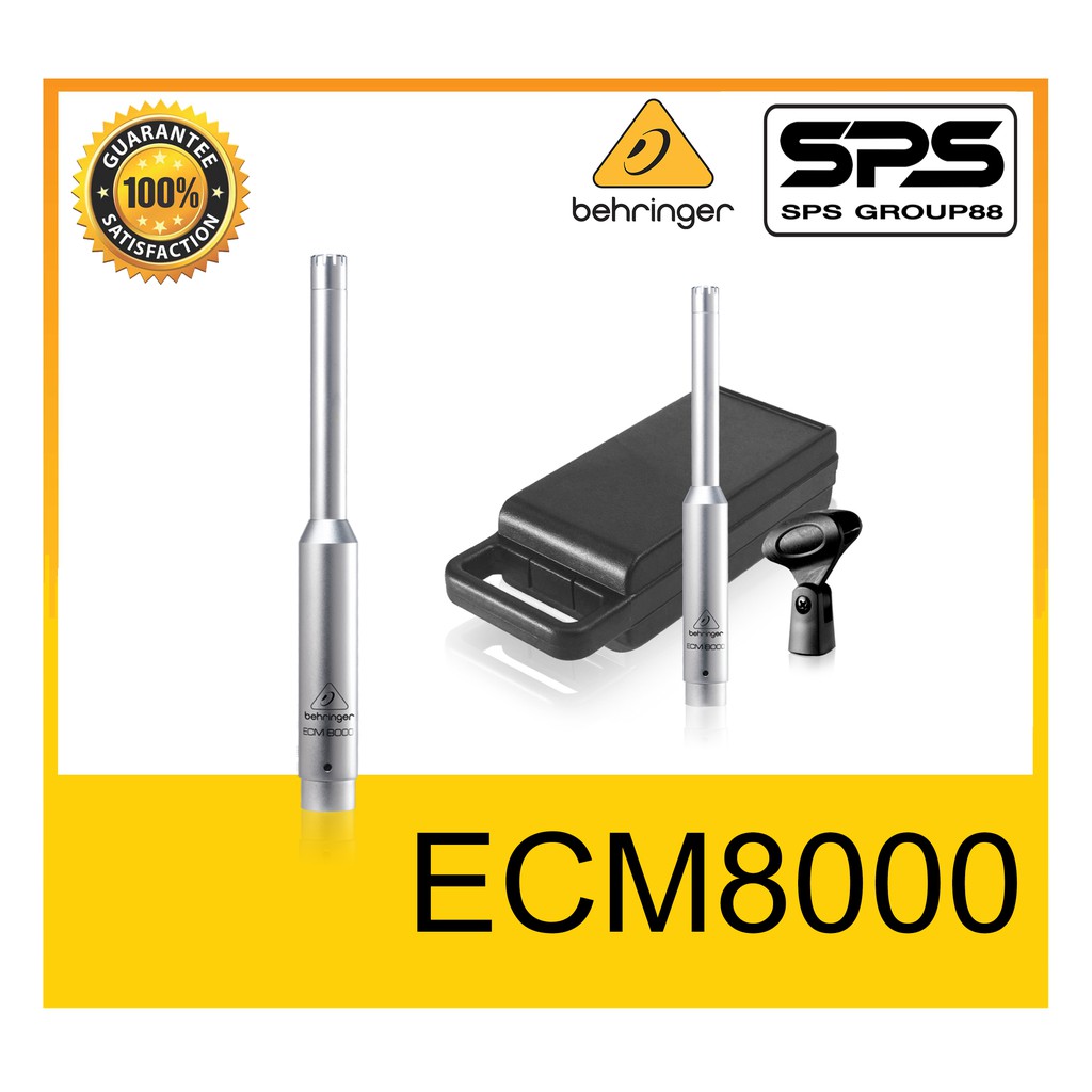 ไมค์ RTA MICROPHONE รุ่น ECM8000 ยี่ห้อ Behringer พร้อมส่ง ของแท้ 1000% ...