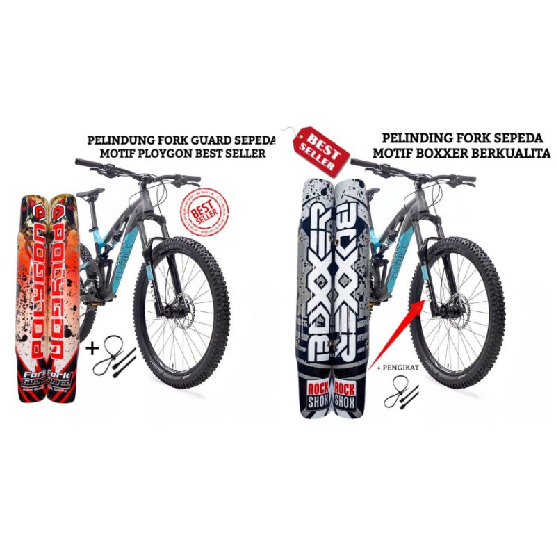 Polygon BOXXER Motif Mtb Bicycle Fork Guard / อุปกรณ์ป้องกันส้อมจักรยาน ...