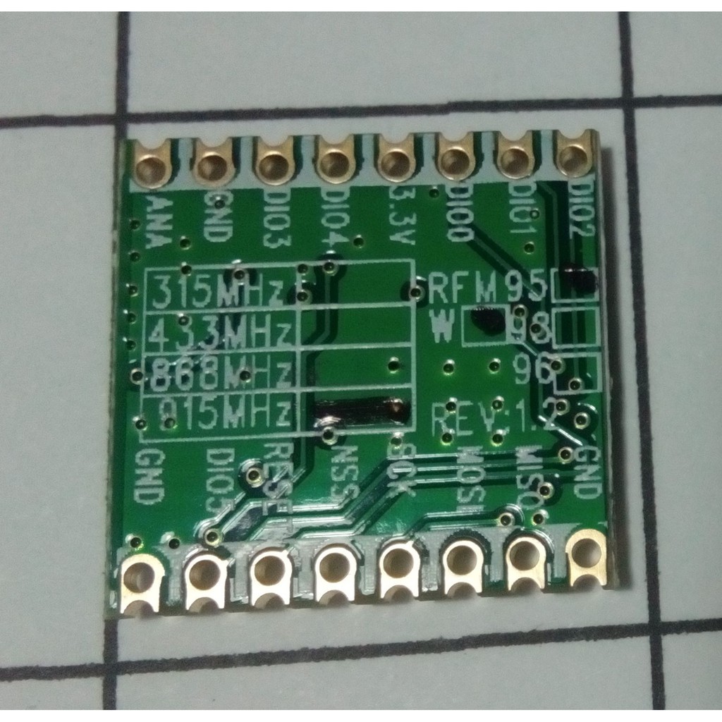 RFM95W 915Mhz ใช้ได้กับ 920-925 Mhz ผลิตโดย HopeRF rfm95 rfm RFM95W SX1276 | Shopee Thailand