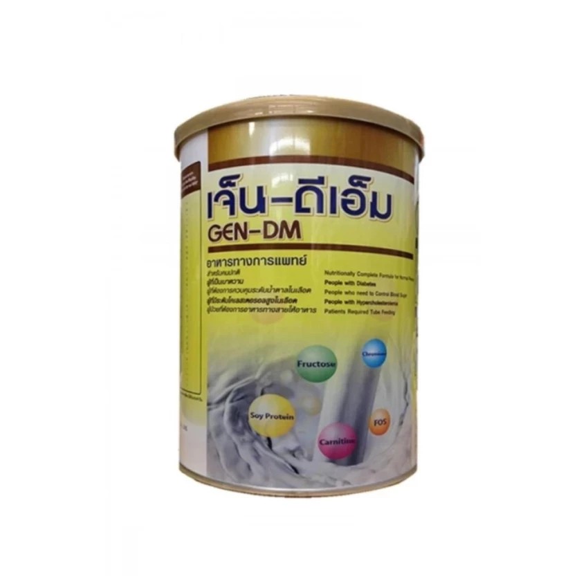 ขายยกลัง Gen-Dm อาหารทดแทนสำหรับผู้ป่วยโรคเบาหวาน (400g. x 12 Pack ...