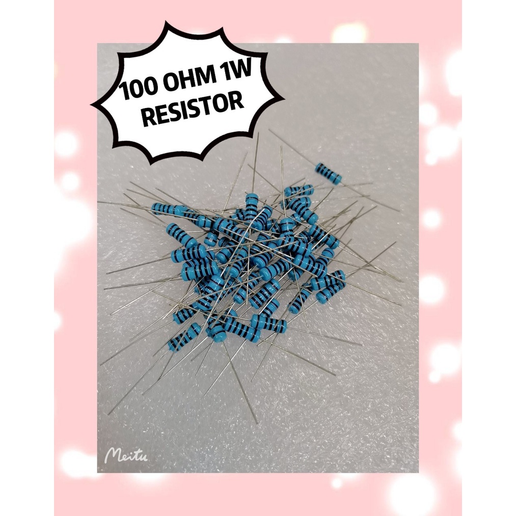 100 OHM 1W RESISTOR 30ชิ้น/1ชุด | Shopee Thailand