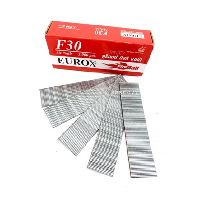 ลูกแม็กลม ตะปูยิงไม้ F30 EUROX 5000 นัด | Shopee Thailand