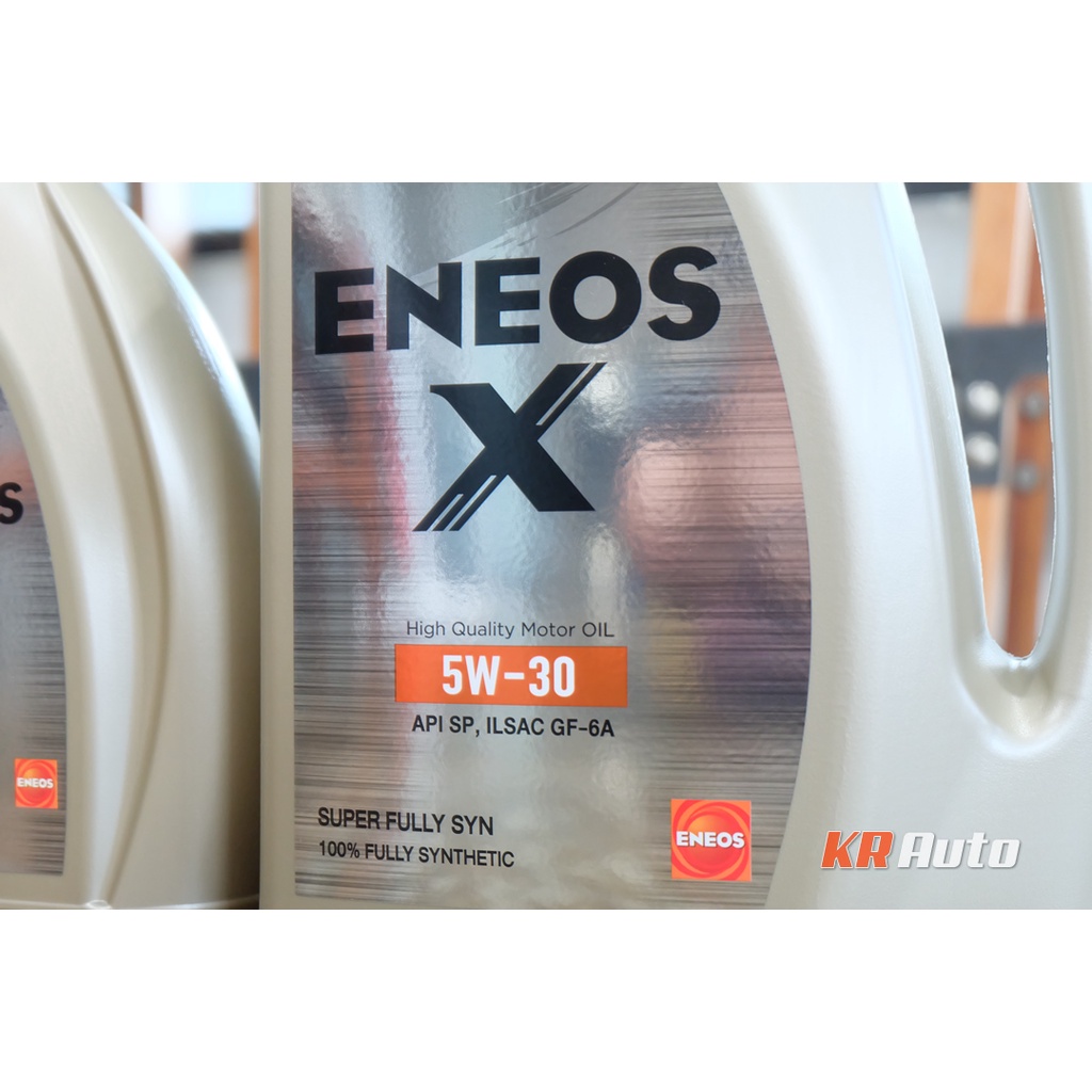 น้ำมันเครื่อง Eneos X 5W-30 SP Super Fully Syn เกรดสังเคราะห์แท้ 100% 5w30 ขนาด 4L 5L | Shopee ...
