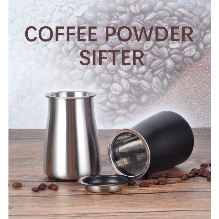 Coffee Sieve Coffee Powder Sifter Stainless Steel Fine Mesh Sifting ...