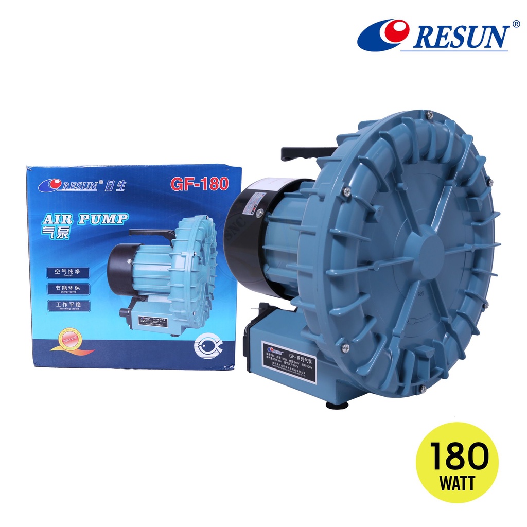 RESUN ปั้มอ็อกซิเจน GF SERIES GF-120 GF-180 GF-250 GF-370 GF-750 ปั๊มลมใบพัดไฟฟ้าปั้มอ๊อกซิเจน ...