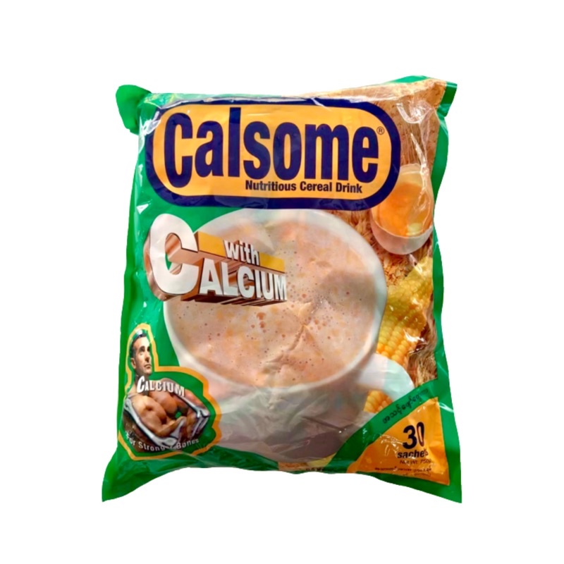 Calsome ซีเรียลข้าวโพดพม่า เครื่องดื่มธัญพืชเมียนมาร์ | Shopee Thailand