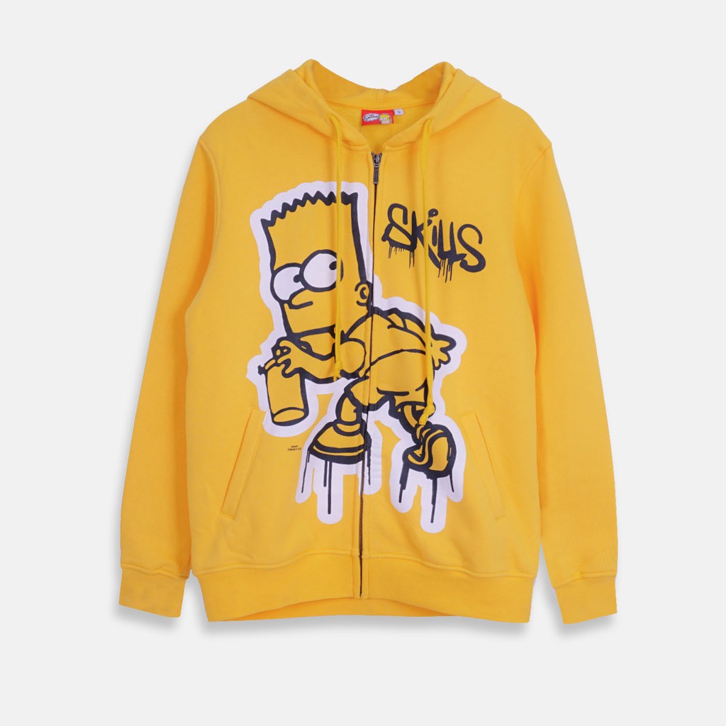 The Simpsons Jacket hood สินค้าลิขสิทธิ์แท้ 100% เสื้อแจ็คเก็ต ฮู้ด ...