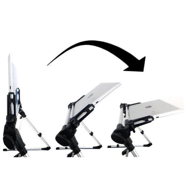 IPad Stand 201 ขาตั้ง หรือ Smartphon Tablet (สีเงิน) | Shopee Thailand