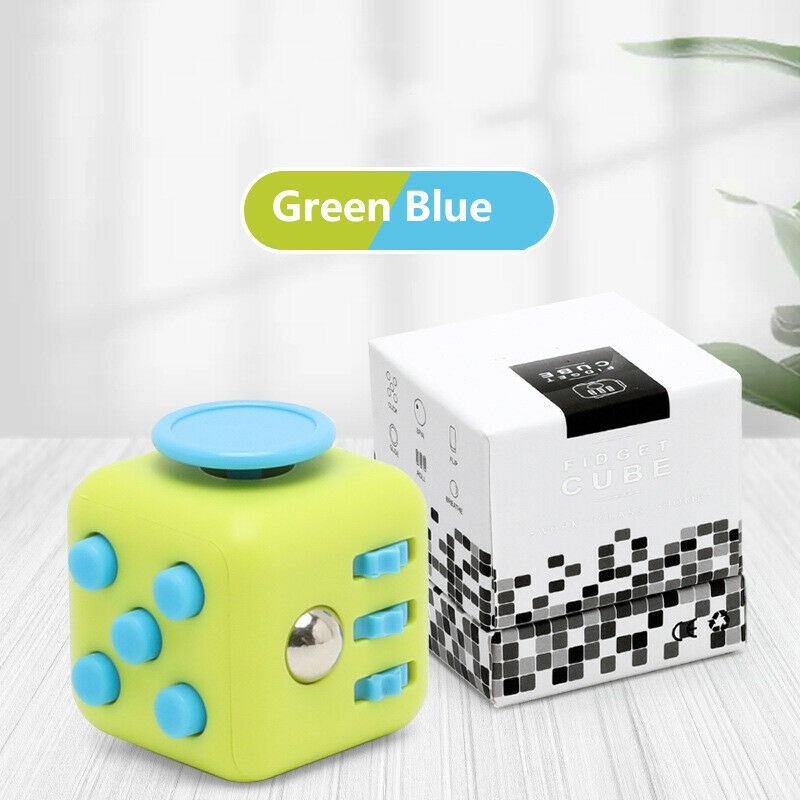 Fiddle Fidget Cube ความวิตกกังวลผู้ใหญ่ความเครียดบรรเทาโต๊ะของเล่น ADHD ...
