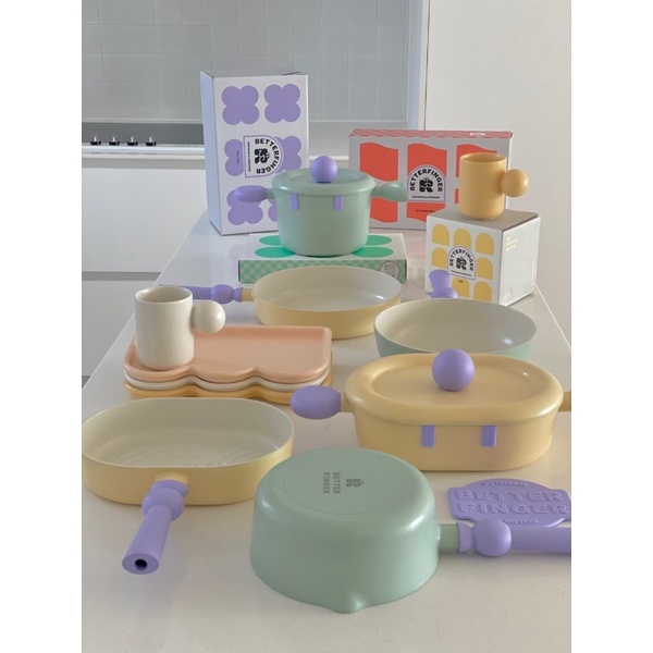 (PRE) Better Finger cookware แบรนด์เครื่องครัวจากเกาหลี กระทะ หม้อ ...
