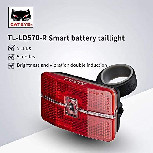 ไฟท้าย CATEYE - Reflex Auto Rear Bike Safety Light | Shopee Thailand