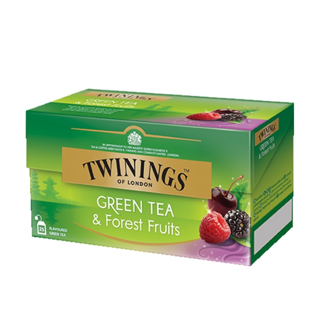 Twinings Green Tea & Forest Fruit ชาทไวนิงส์ กรีนที แอนด์ ฟอร์เรสฟรุตส์ ...