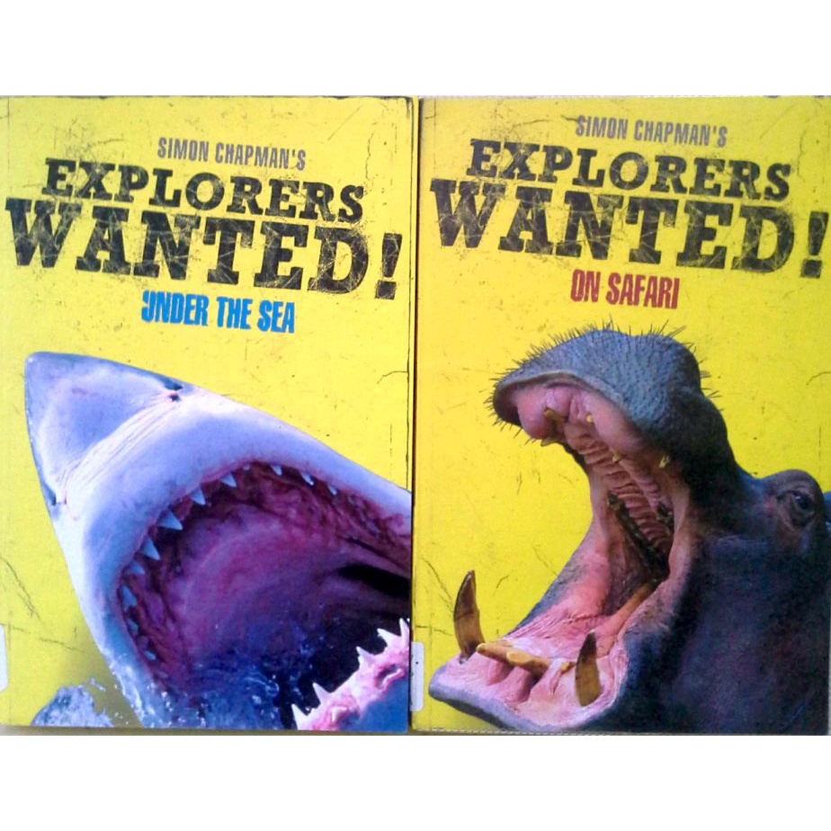 c42 Simon Chapman's Explorers Wanted! หนังสือมือสอง ปกอ่อน | Shopee ...