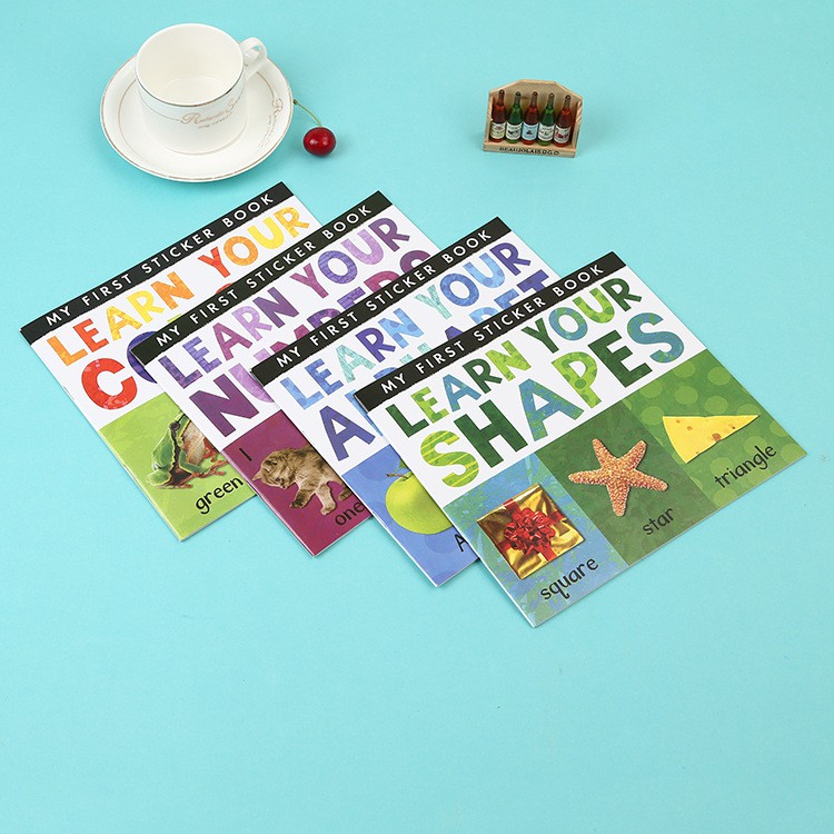 ️พร้อมส่ง ️ My first sticker book สมุดกิจกรรม สมุดsticker Sticker ...