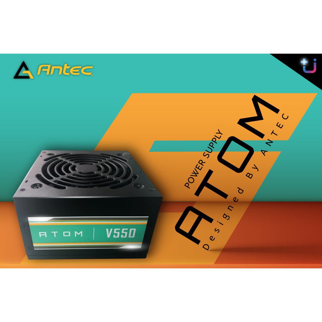 PSU (FULL) ANTEC ATOM V550 550W ของใหม่ ประกัน 2 ปี (550 WATT / FULL WATT) | Shopee Thailand