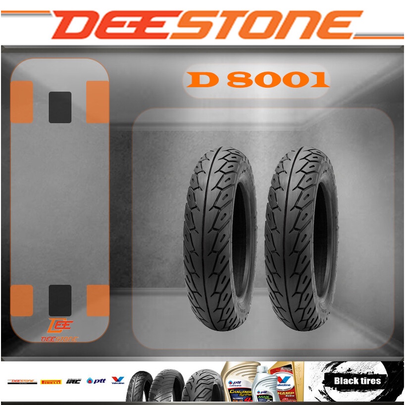 ยางนอก DEESTONE (ดีสโตน) D8001 T/L ขอบ 10 ทุกขนาด | Shopee Thailand