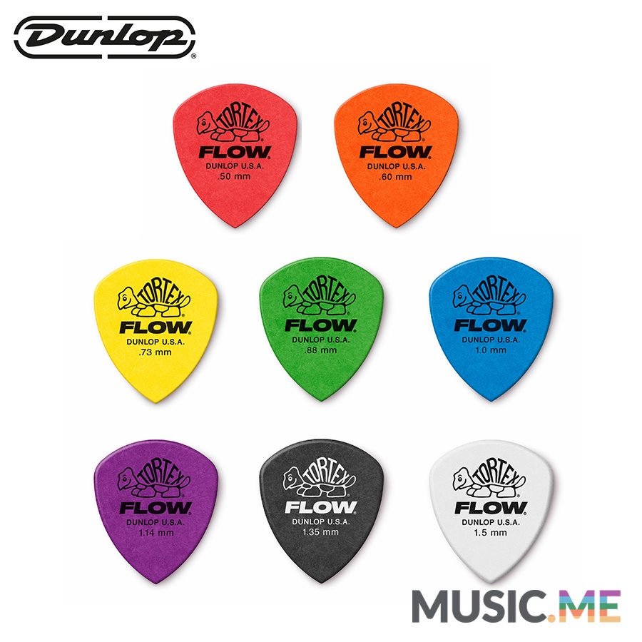 ปิ๊กกีต้าร์ Jim Dunlop FLOW PICK / ของแท้ 100% | Shopee Thailand
