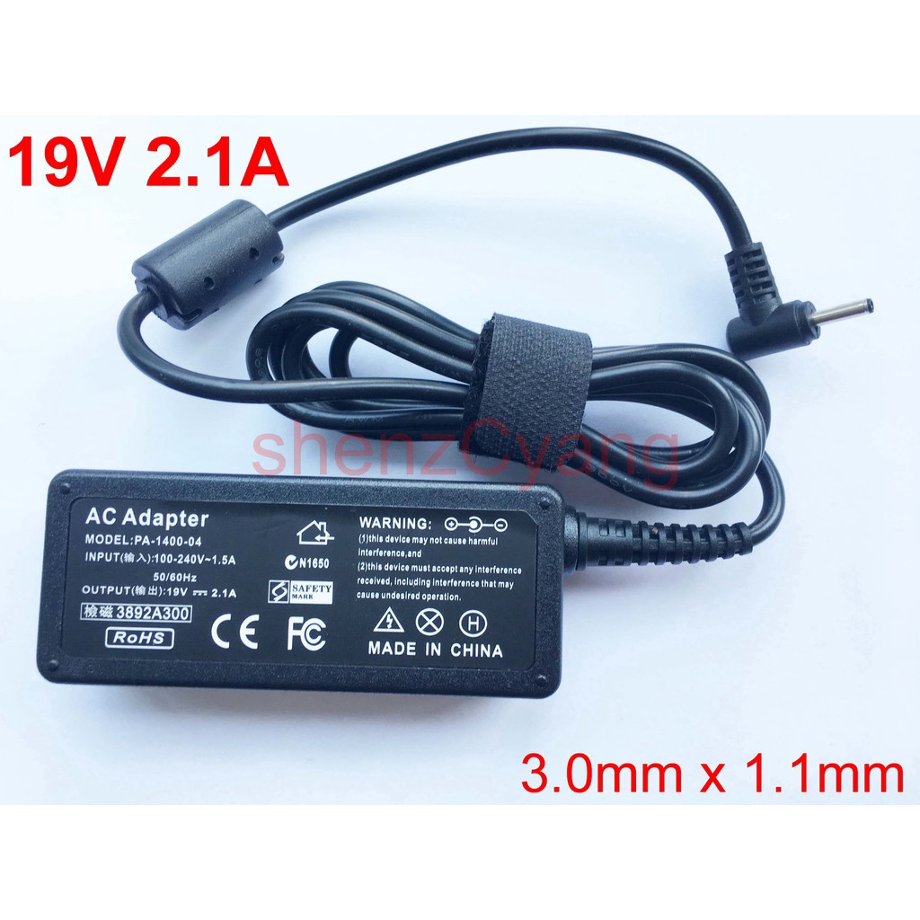 อะแดปเตอร์ชาร์จไฟ 19v 2 . 1 a ac สําหรับ samsung np 305 u 1a np 530 u3 ...