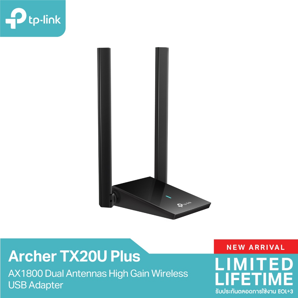 TP-Link Archer TX20U Plus ใหม่!! ไวไฟ 6 ยูเอสบีอแดปเตอร์ AX1800 Dual ...