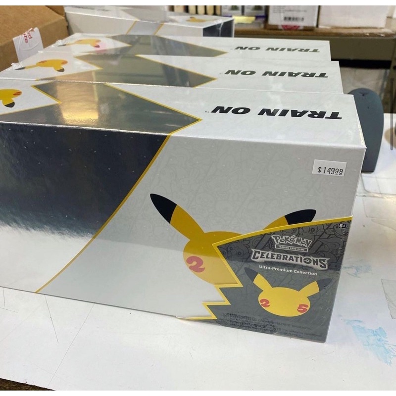 Pokemon 25th Celebrations Ultra Premium Collection | Shopee Thailand