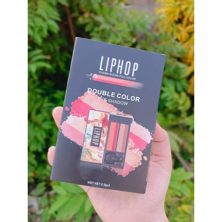 อายแชโดว์2โทน(4สี)LIPHOP(กล่องพับ) | Shopee Thailand
