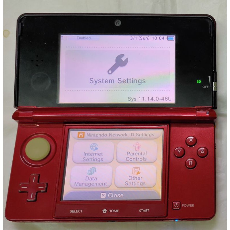 Nintendo 3ds ENG สายเทา มือ2 +เมมโมรี่ ทักมาคุยกันเพื่อเลือกเกมส์ครับ ...