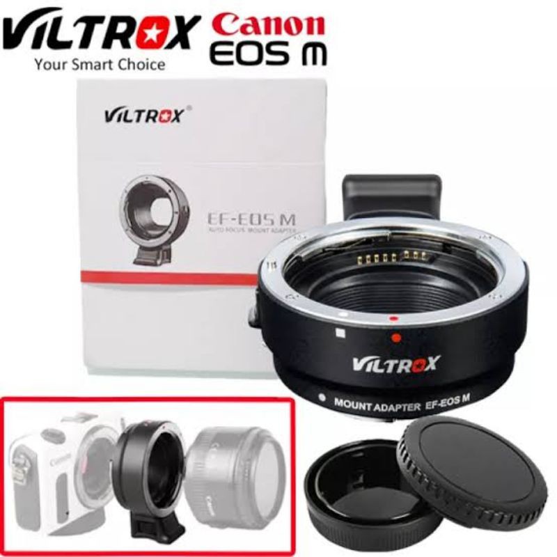 Viltrox Adapter Lens EF-EOS M แปลงเลนส์ Canon DSLR (EF/EF-S) ใส่กล้อง ...
