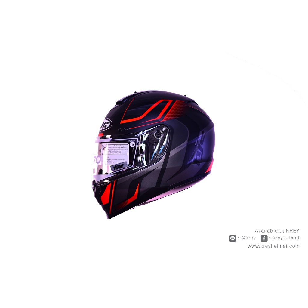 หมวกกันน็อค HJC model C70 LANTIC MATT | Shopee Thailand