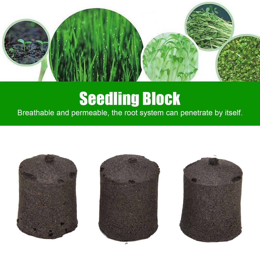 Helper HomeMall 50pcs Growth Plugs Seed Starter Starting Blocks for ...