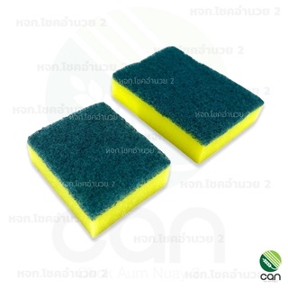 (1 ลังแถม 1 แผง *เฉพาะรุ่นใหญ่*) ฟองน้ำล้างจาน โพลี เดลี่ ไบรท์ Poly ...