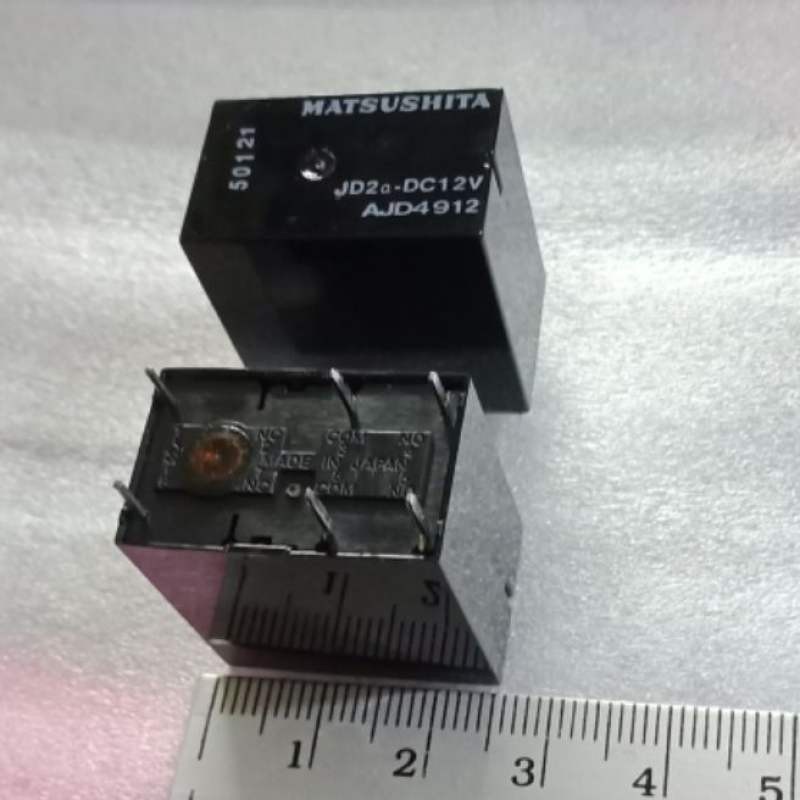 (ใส่โค้ดPEPE333 ลดเพิ่ม 15%)รีเลย์ 12V 6ขา JD2-DC12V Matsushita Japan ...