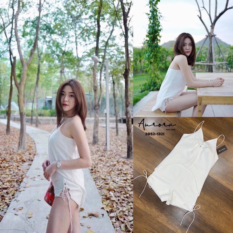 ป้ายAurora Setเสื้อสุดแซ่บสไตล์สวยหวานสุดปัง ผ้าหนานุ่มทุกการสัมผัส | Shopee Thailand