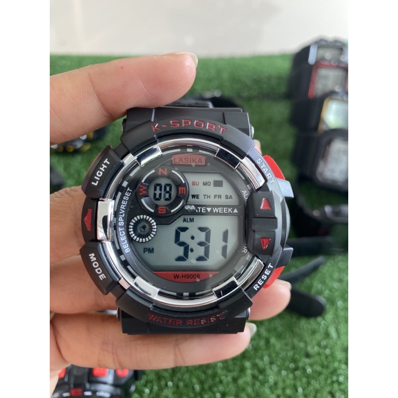 นาฬิกา นาฬิกากันน้ำ สปอร์ต Lasika c-sport k-sport นาฬิกาดิจิตอล ...