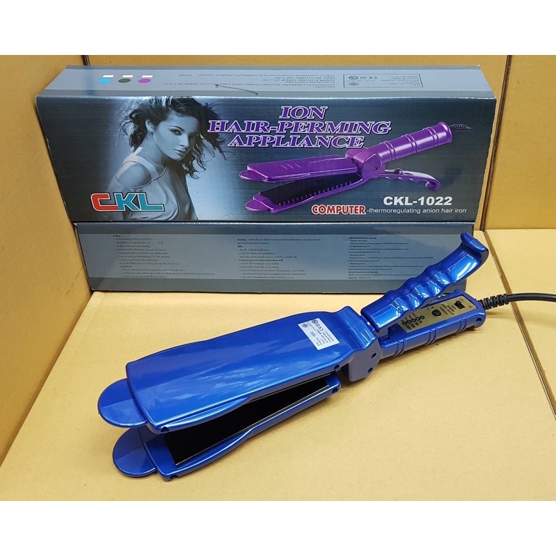 [ของแท้] ถูกสุด/คุ้มสุด เครื่องหนีบผม CKL-1022 ION HAIR | Shopee Thailand