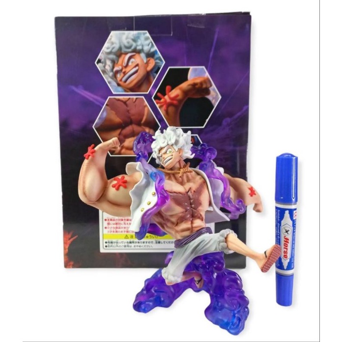 โมเดล One piece วันพีช ลูฟี่ เกียร์5 เทพพระอาทิตย์ นิกะ กล้ามใหญ่ ขนาด ...