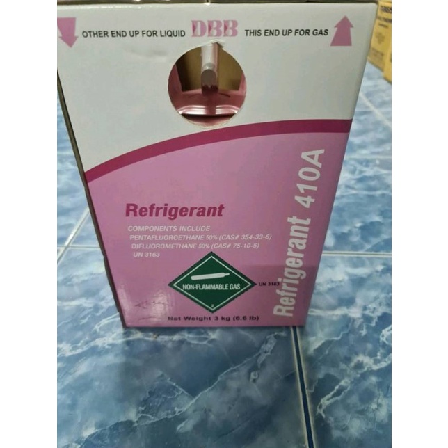 0000147 น้ำยา R410A ยี่ห้อ DBB ขนาด บรรจุ 3 กิโลกรัม | Shopee Thailand