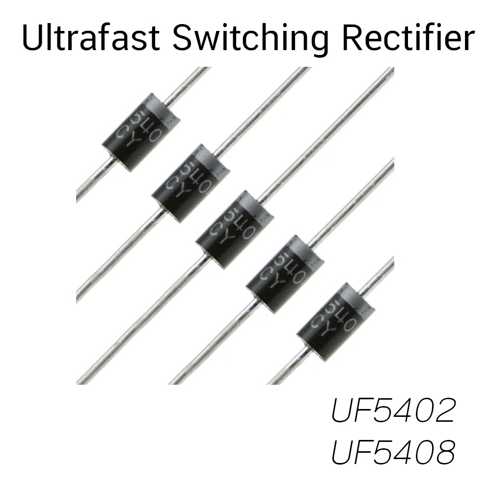 UF4004 UF4005 UF4007 UF5402 UF5408 Soft Recovery Ultrafast Diode Fast Diode Rectifier DO-41 DO ...