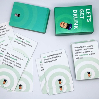 Drinking Game Kings Lets Get Drunk Card Game - A Fun Drinking Game Table Top Game | Shopee Thailand