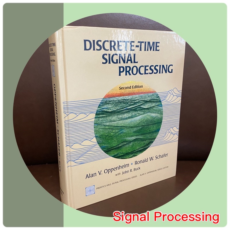 หนังสือ Discrete-Time Signal Processing ( Textbook ปกแข็งอย่างดี มาตรฐานหายาก ด้านการประมวลผบ ...